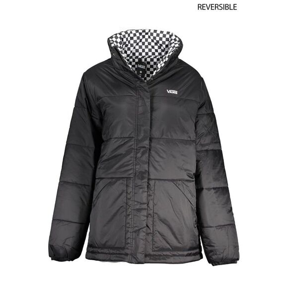 Vans | Other | Vans Reversible Puffer Jacket Checkerboard Style Women ...